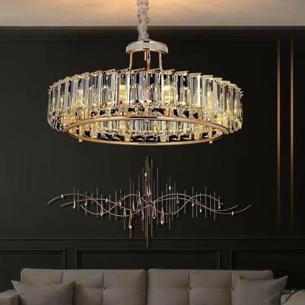 Decorative Modern Dining Ceiling Pedant Light Rectangular Square Glass ...